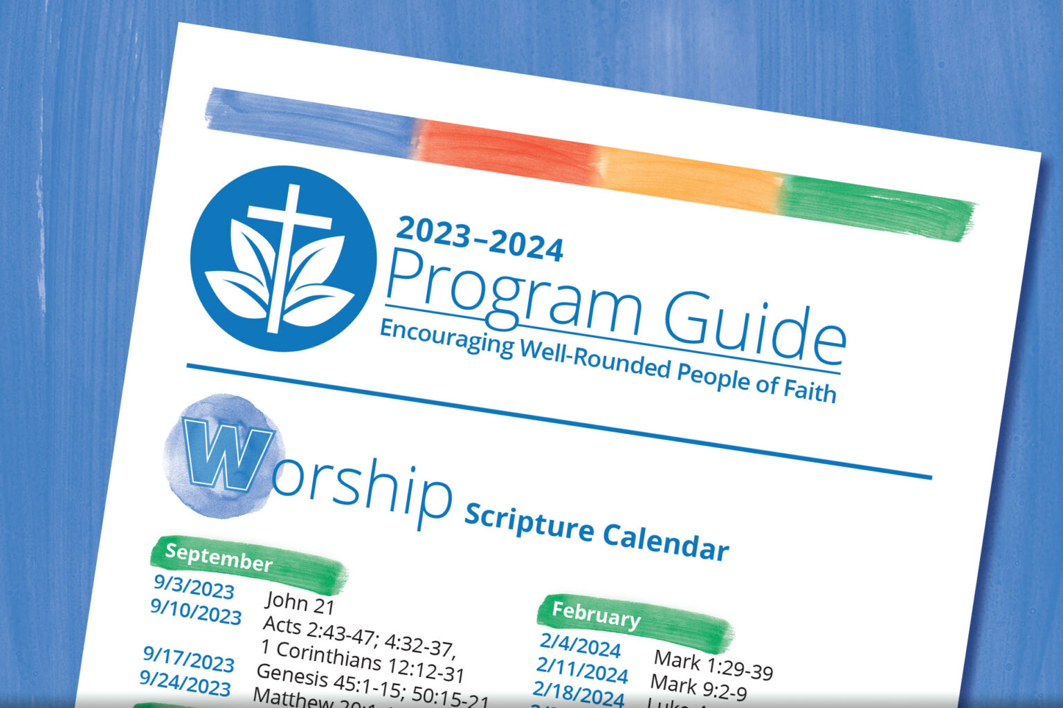 2023-24 Program Guide - The Congregational Church of New Canaan