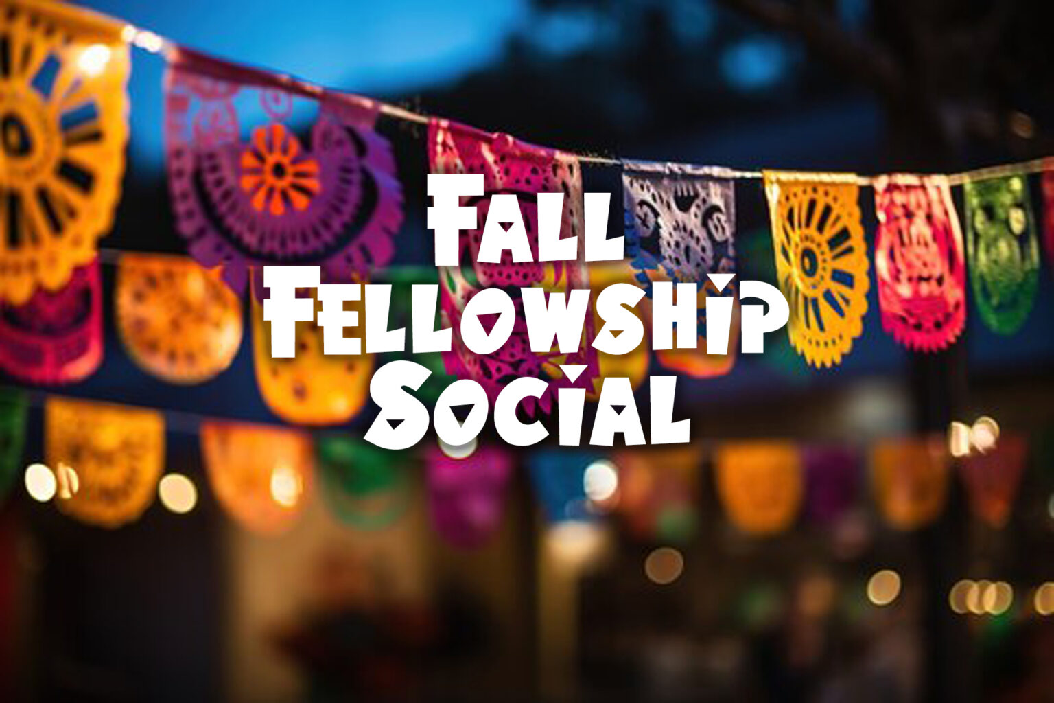 Fall Fellowship Social - The Congregational Church of New Canaan